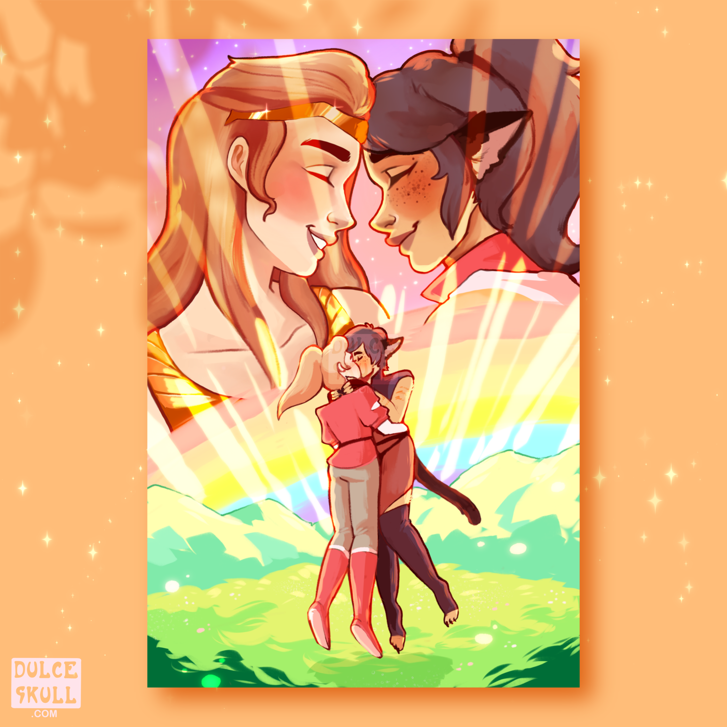Happy Ending Catradora Print – Dulceskull